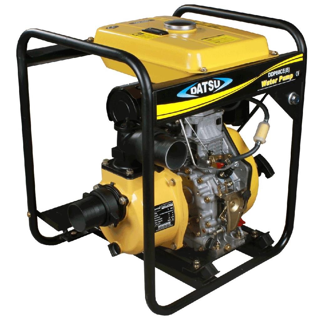 Datsu DDP 80 CE Dizel Su Motoru Marşlı Büyük Depo 3'' - İrhal Tarım