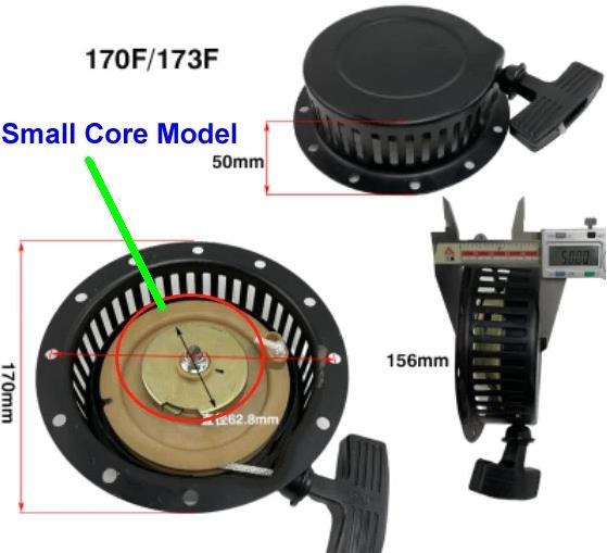 Starter Kapak Dizel Modeller 170F/173F 5 Hp - İrhal Tarım