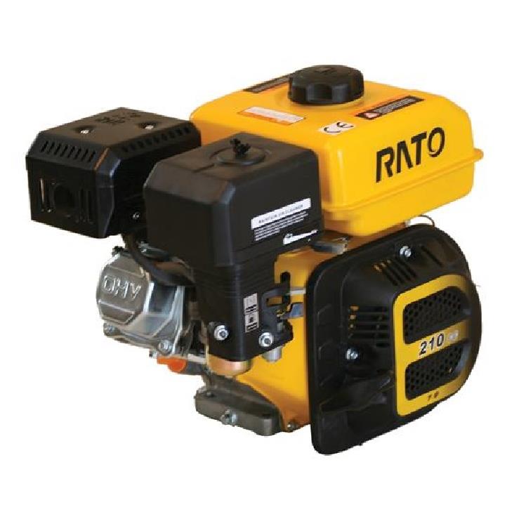 Rato R210 Benzinli Motor 19 mm Kamalı Krank 7 Hp - İrhal Tarım
